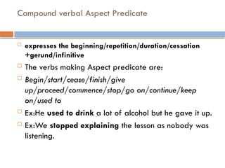 Parts of the simple sentence-Compound Verbal.pptx