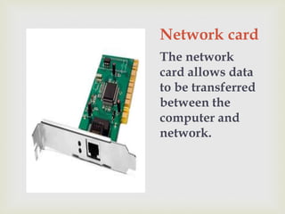 Parts of the system unit | PPTX