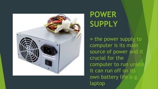 Parts of the System Unit | PPTX