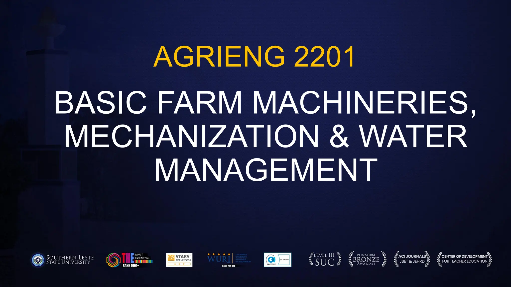 The Different Parts and Components of the Tractor | PPT