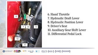 The Different Parts and Components of the Tractor | PPT
