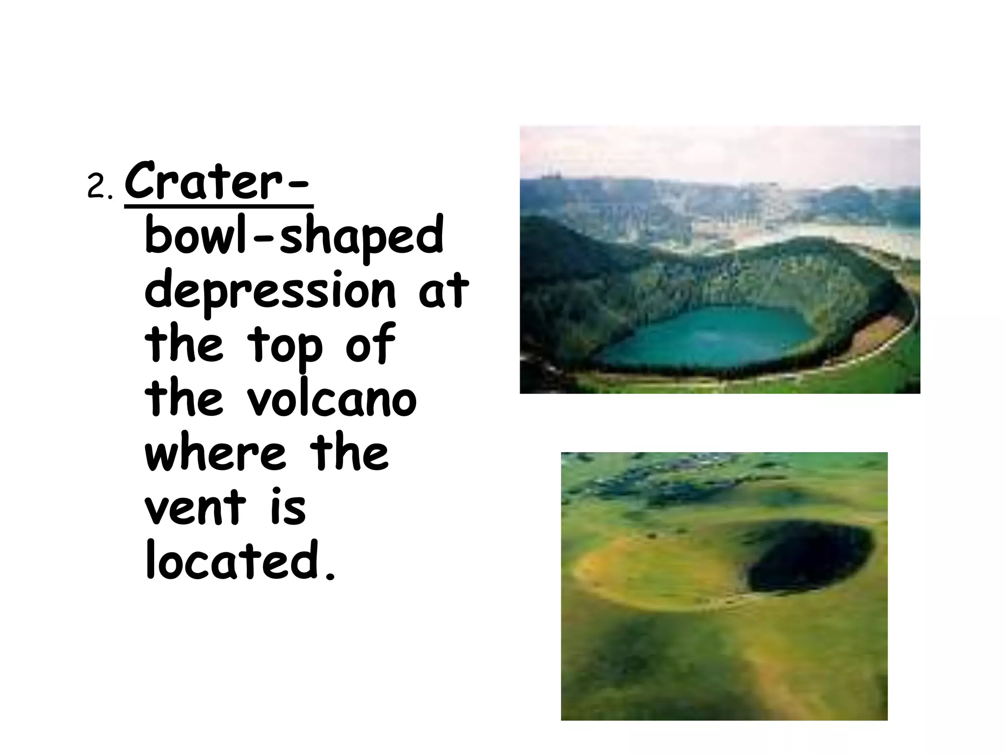 Parts of volcanoes | PPT