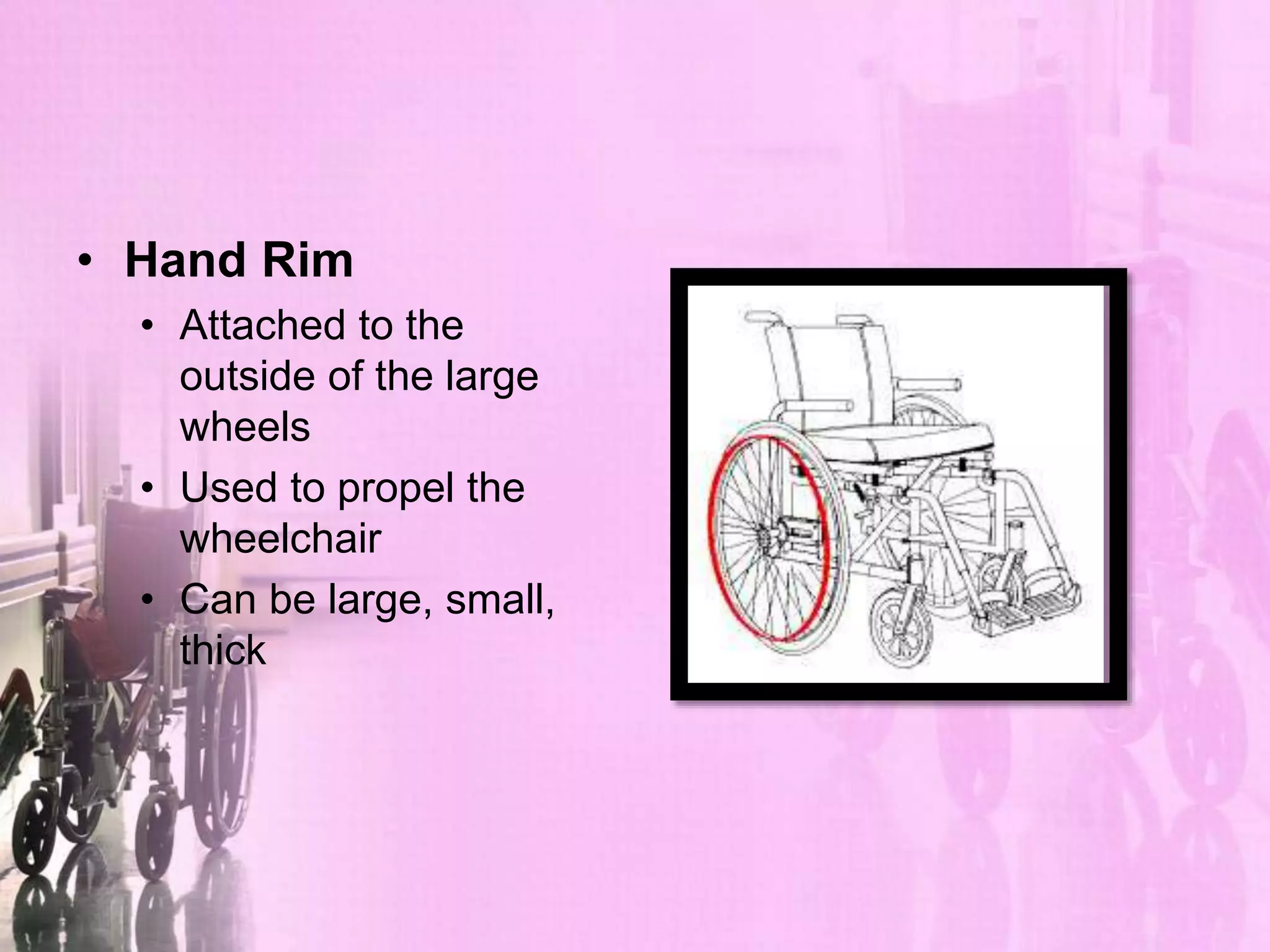 Parts of wheelchair | PPTX