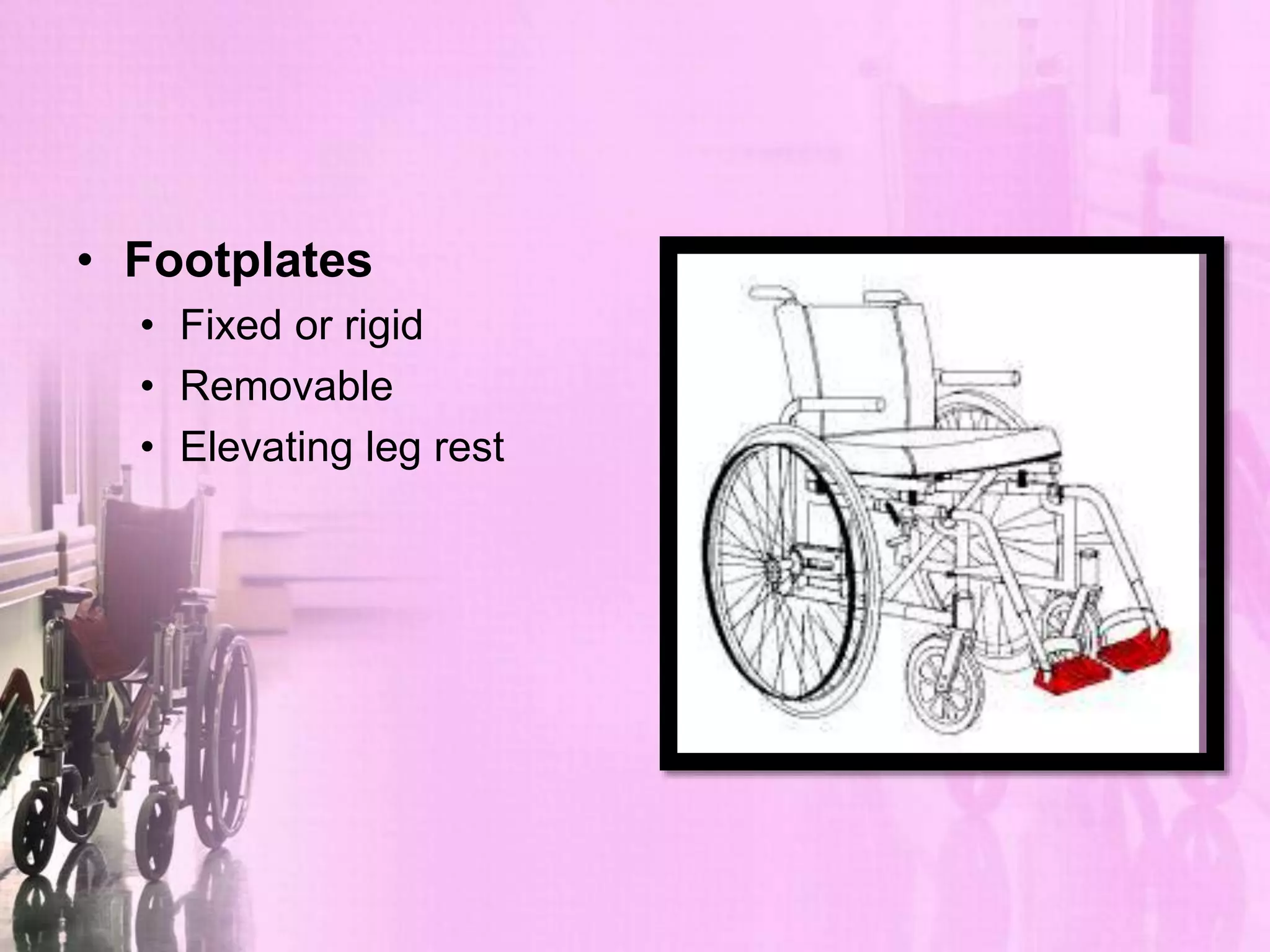 Parts of wheelchair | PPTX