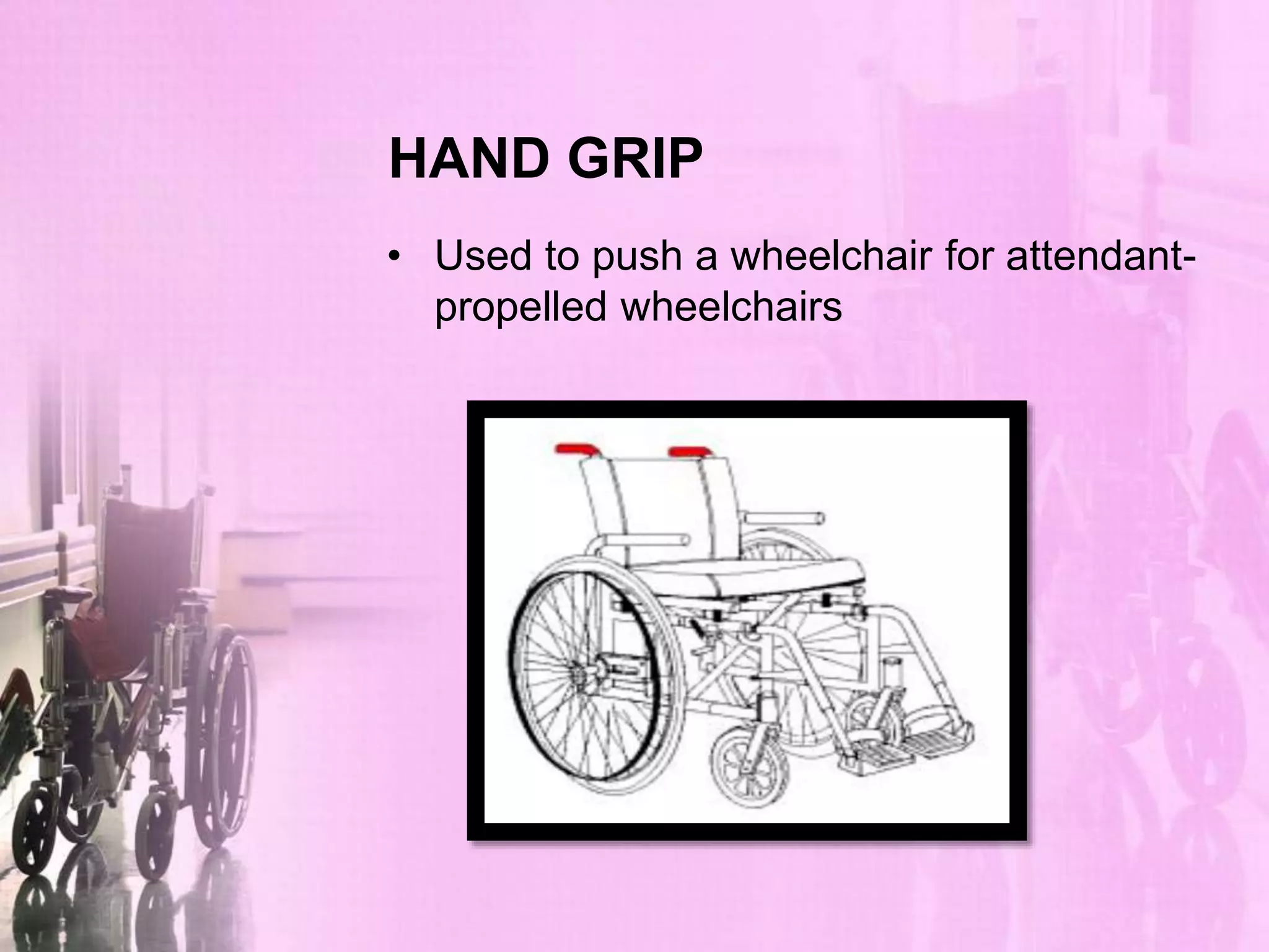 Parts of wheelchair | PPTX