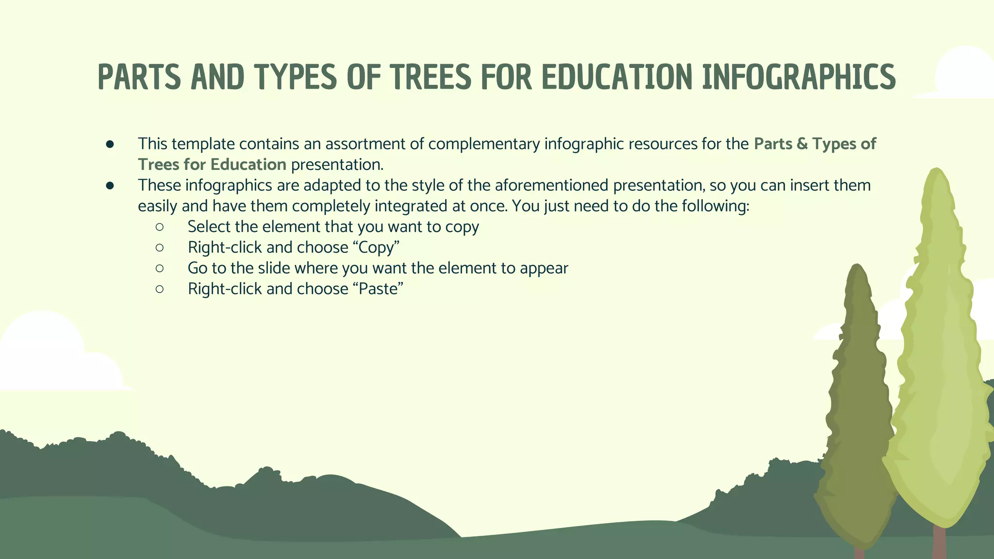 Parts & Types of Trees for Education Infographics by Slidesgo.pptx