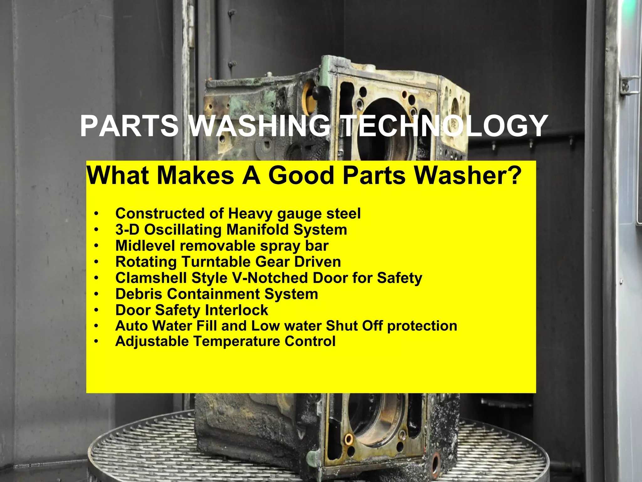 Parts washer | PPT