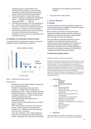 Part technical cleanliness/Millipore | PDF