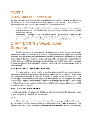 Part three Web-Enabled Commerce | PDF