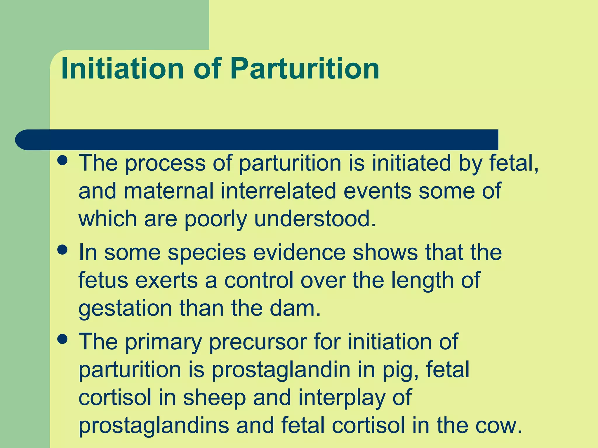 Parturition | PPT