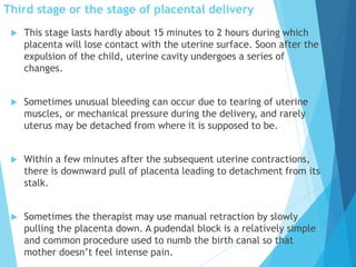 Parturition or labor /delivery | PPTX