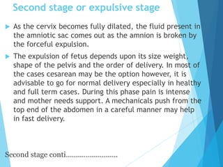 Parturition or labor /delivery | PPTX