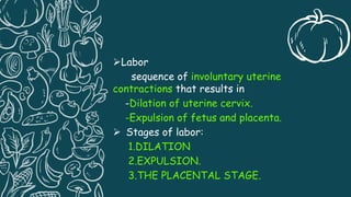 Parturition and child birth | PPTX