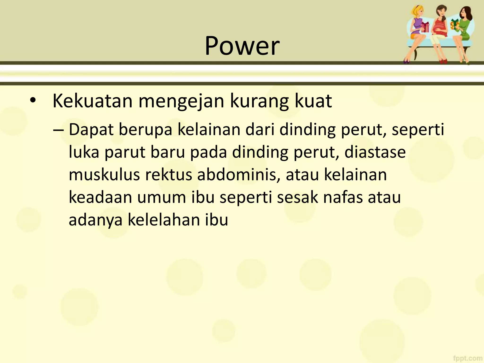 Partus lama Ibu | PPTX