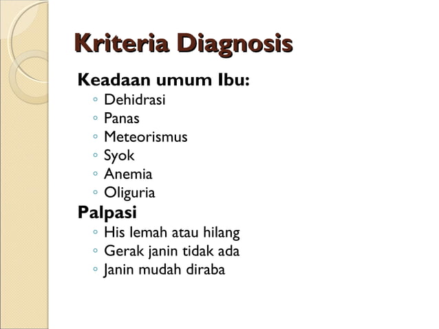 Partus lama | PPT