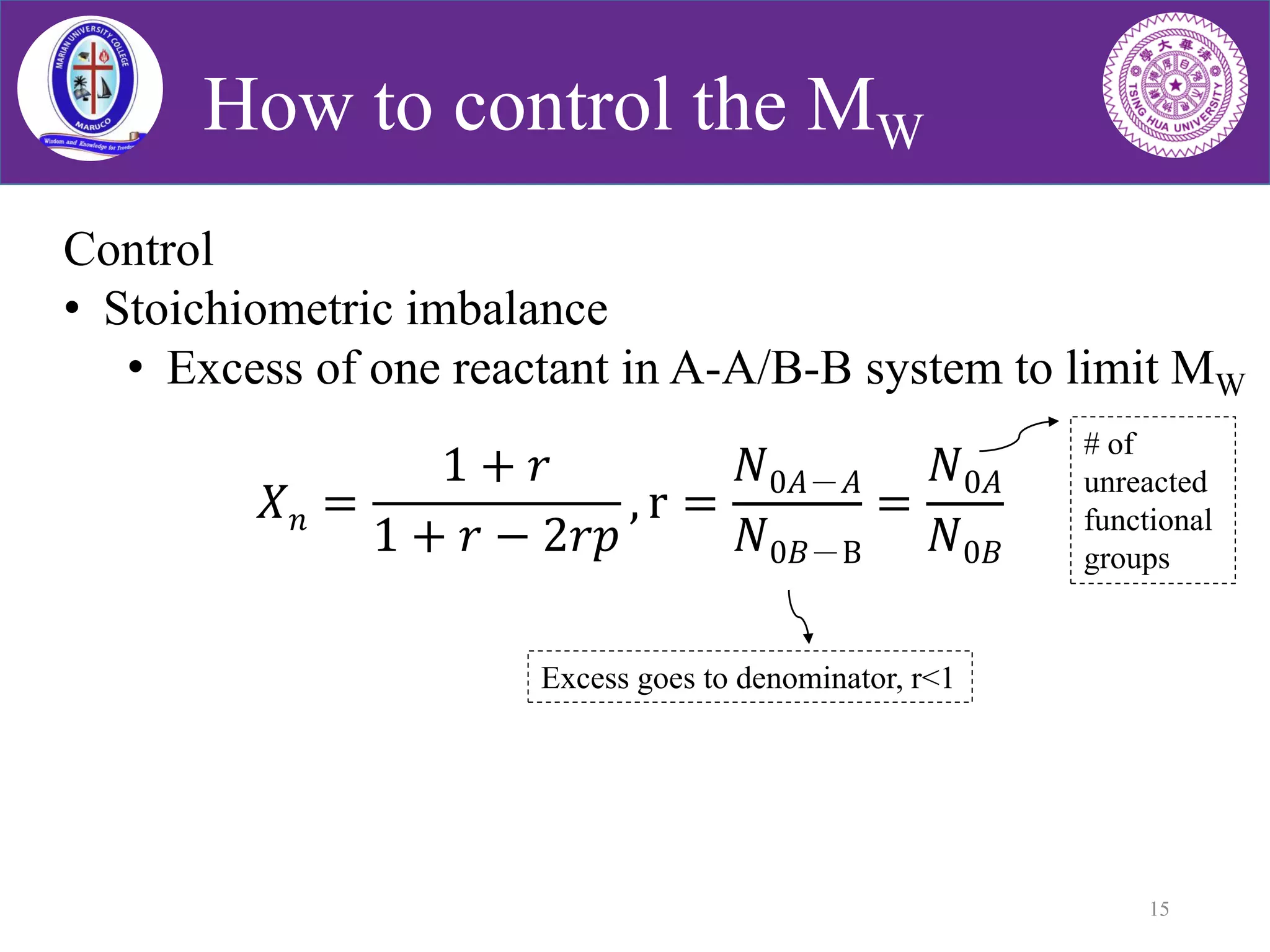 CHAPTER 9: Kinetics of chain and step growth polymerization | PDF