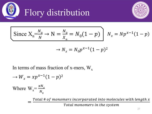 CHAPTER 9: Kinetics of chain and step growth polymerization | PDF