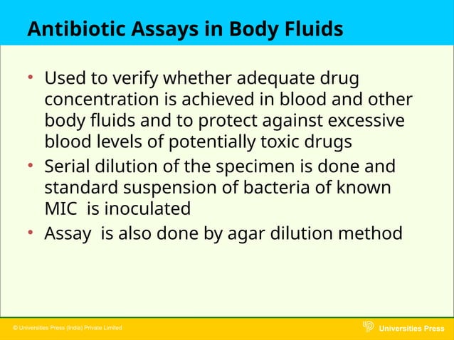 Part VI - Chapter 67 - Laboratory Control of Antimicrobial therapy.pptx