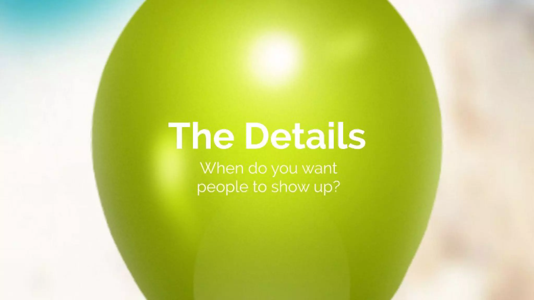 Party Celebration Presentation Template | PDF