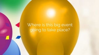 Party Celebration Presentation Template | PDF