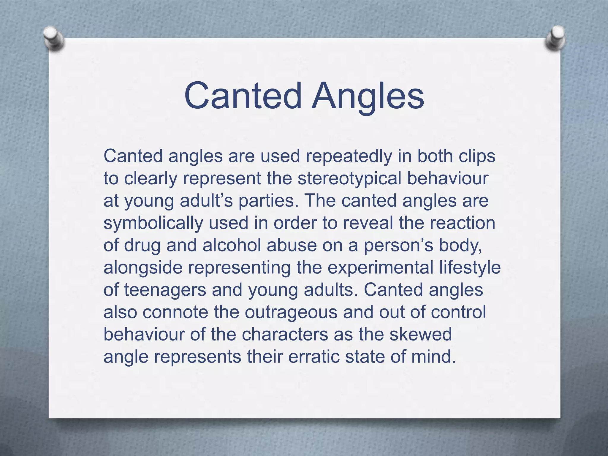 Camera Angle's Research 1 (Party Scene) | PPTX | Cameras and Camcorders ...