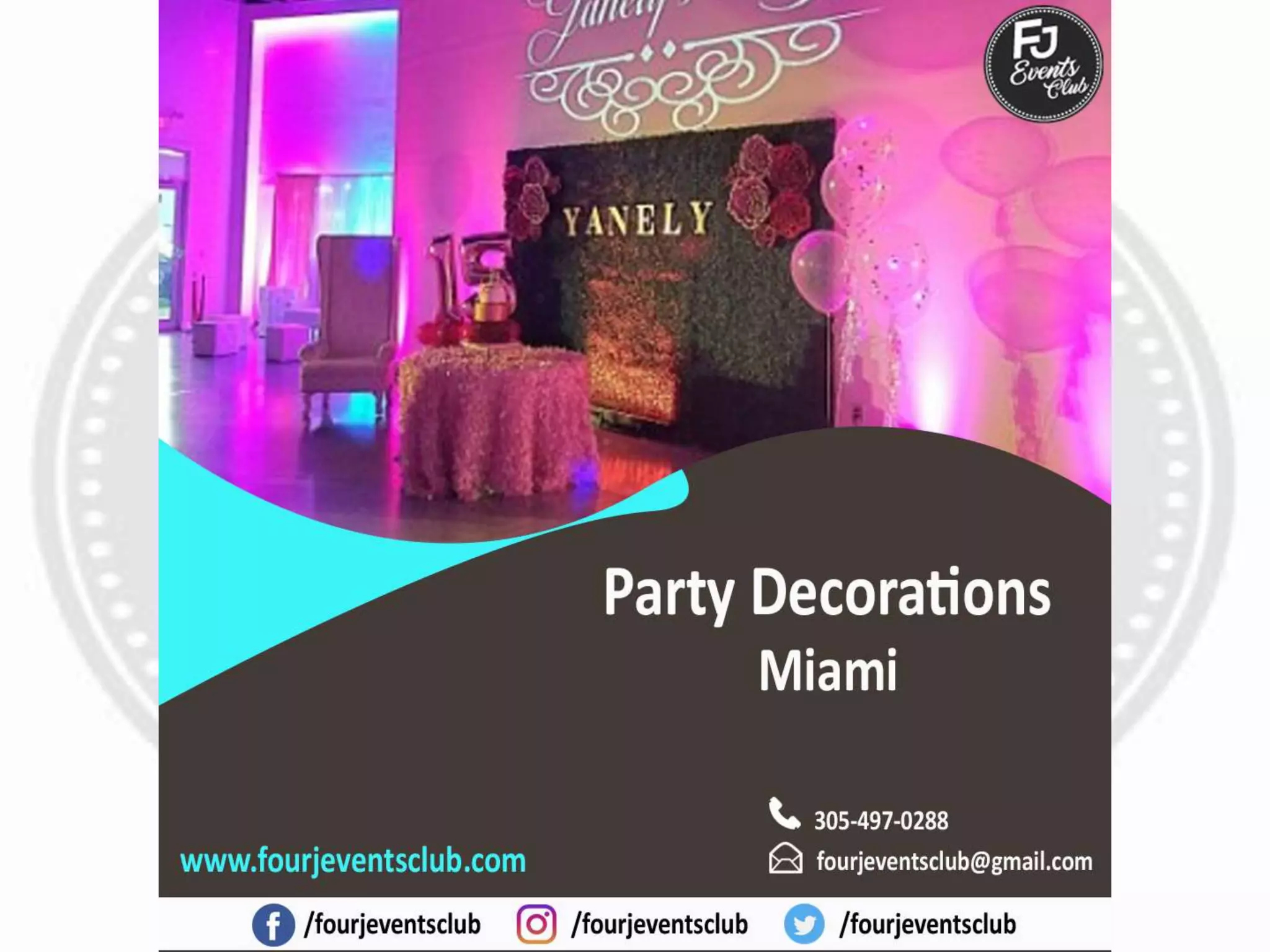 Miami Party Magic: Finding the Perfect Decorator