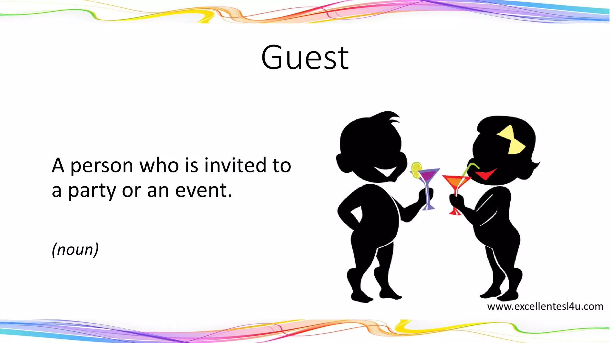 ESL Party flashcards | PPT