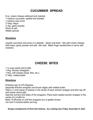 Holiday Party Food recipes | PDF