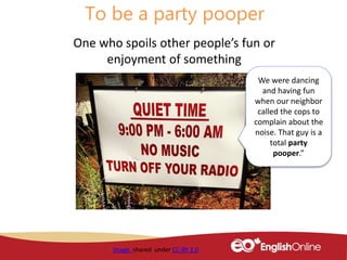 Party idioms | PPTX