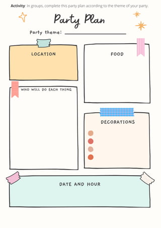 Party Planner | PDF