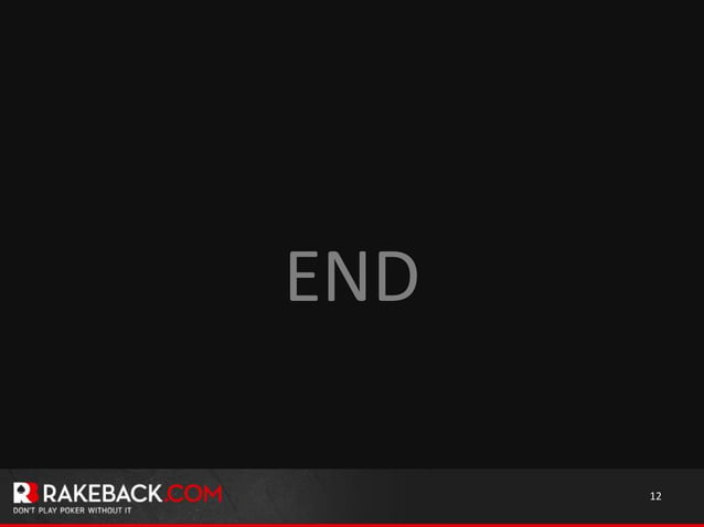 Introduction Of Party Poker Rakeback | PPT