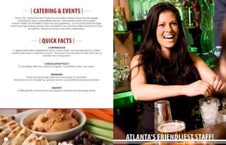 First Choice For Party Spaces And Private Dining Atlanta | PPT