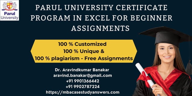 PARUL UNIVERSITY – MBA - Information Systems for Business Solved Assignments | PDF | Business ...