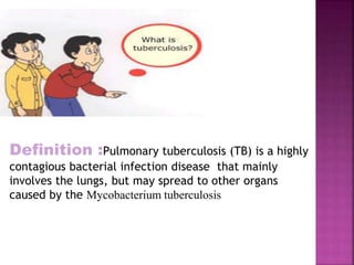 PARULYADAV_BSCNURSING2NDYR_1912196 tuberculosis | PPT