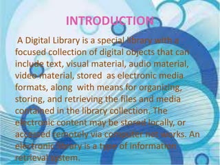 Digital library | PPTX