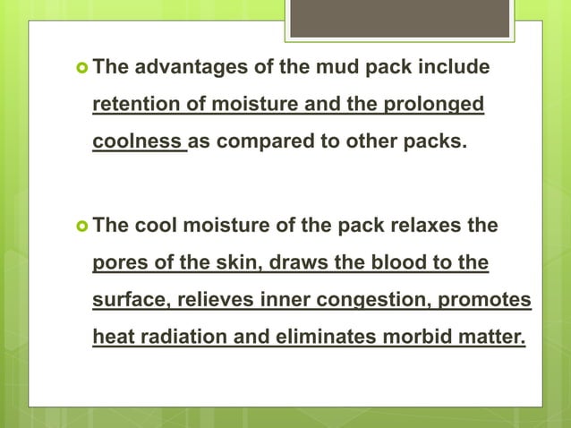 MUD THERAPY | PPT