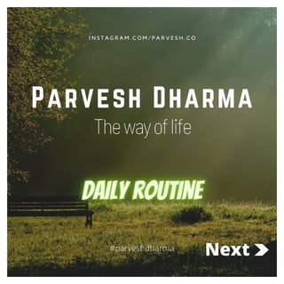 Parvesh dharma - The Way of Life.pdf