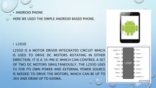 Hand Gesture controlled Robotic Arm | Android | Arduino | PPTX