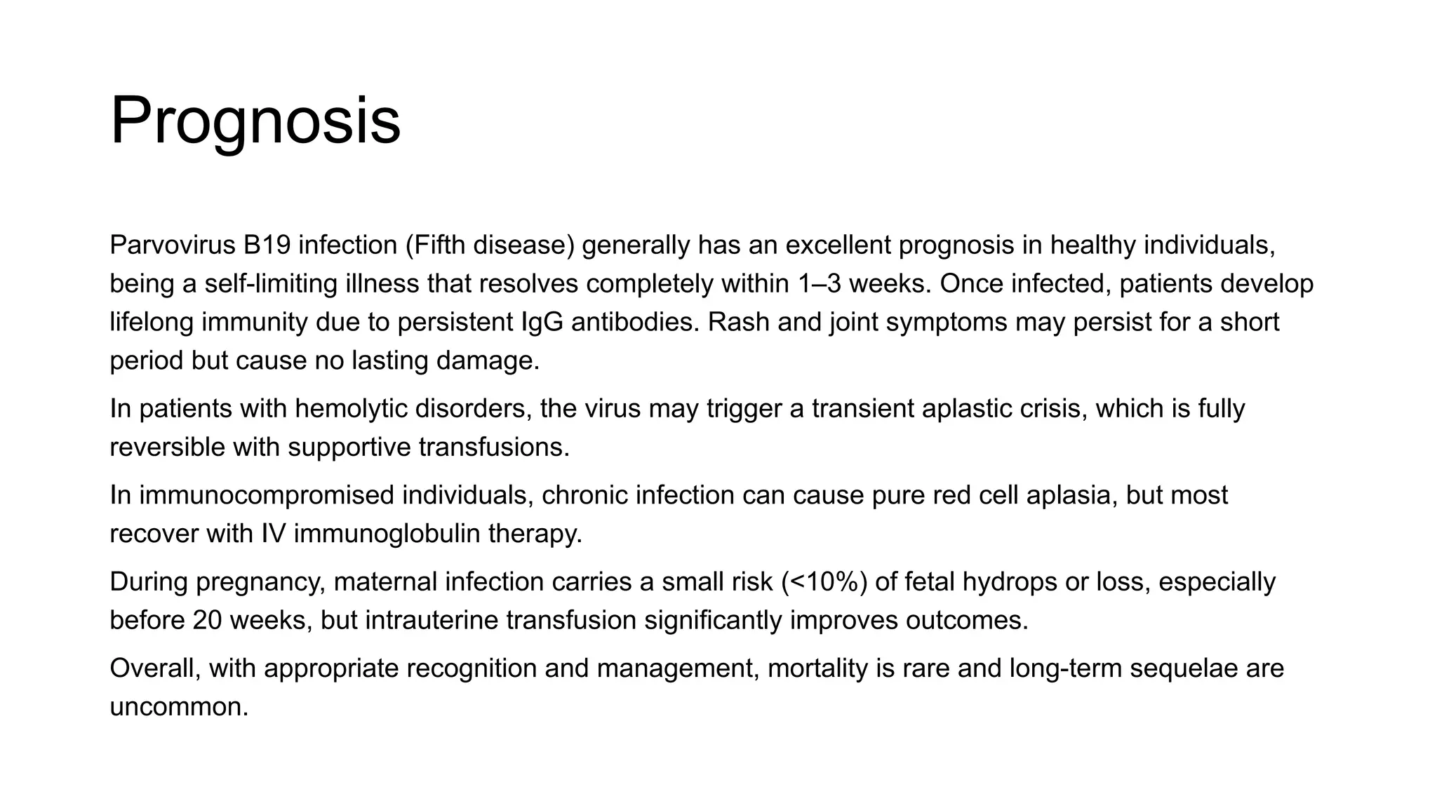 Parvovirus Infection.presentation for pediatric patients | PPTX