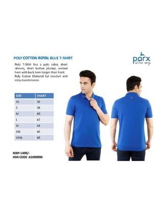 Parx Tshirt kuber enterprises rohini 7982410448 | PDF