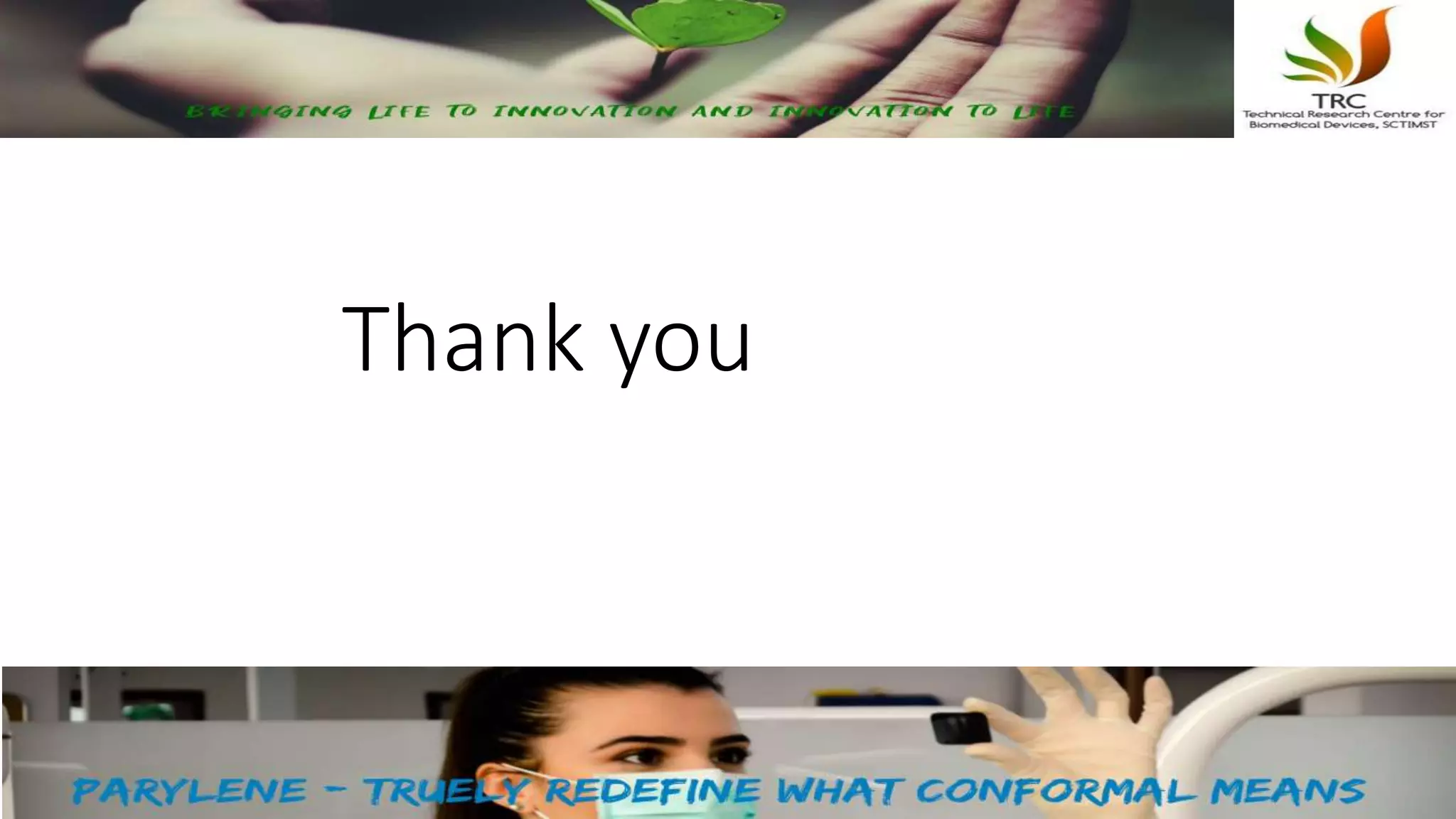 Parylene coating in biomedical applications | PPTX