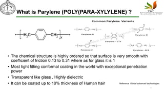 Parylene coating in biomedical applications | PPTX