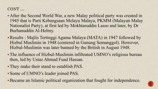 Persatuan Islam Semalaysia | PPT
