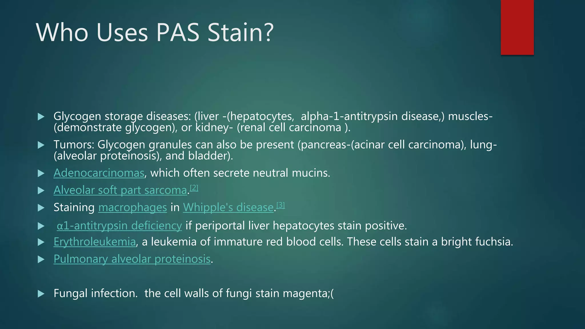 Pas staining | PPTX