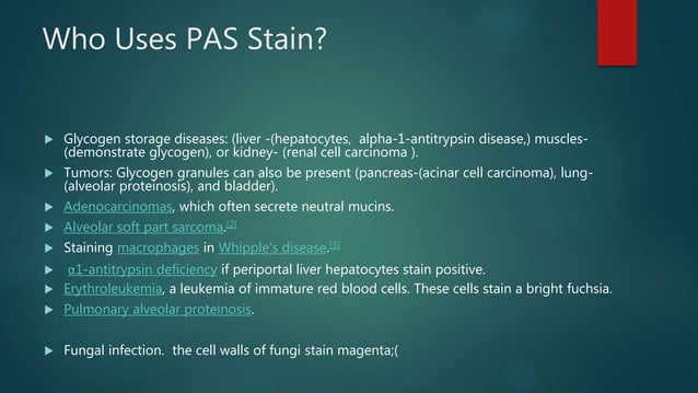 Pas staining | PPTX