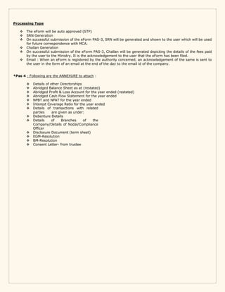 Pas 3 for private placement | PDF