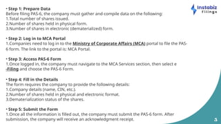 PAS-6 Filing Form: A Comprehensive Guide | PPTX