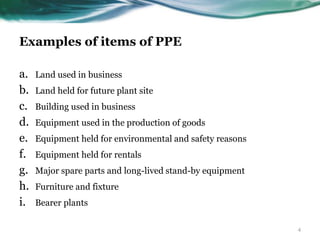 PAS 16_Property, Plant and Equipment ppt | PPTX