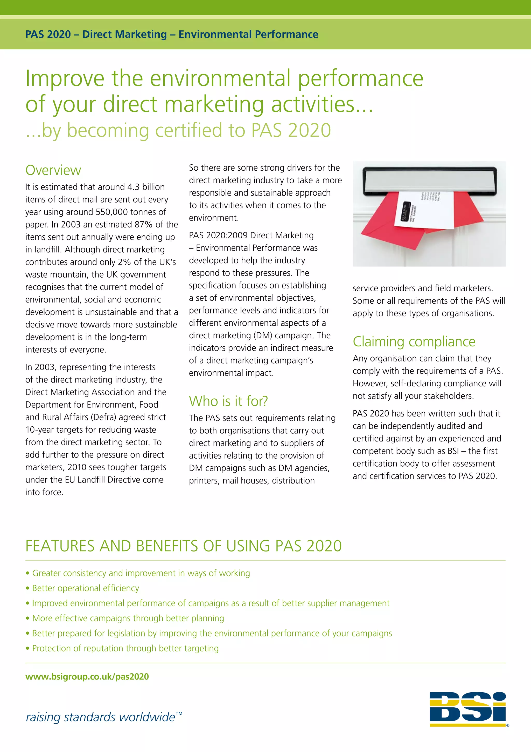PAS 2020 Datasheet | PDF