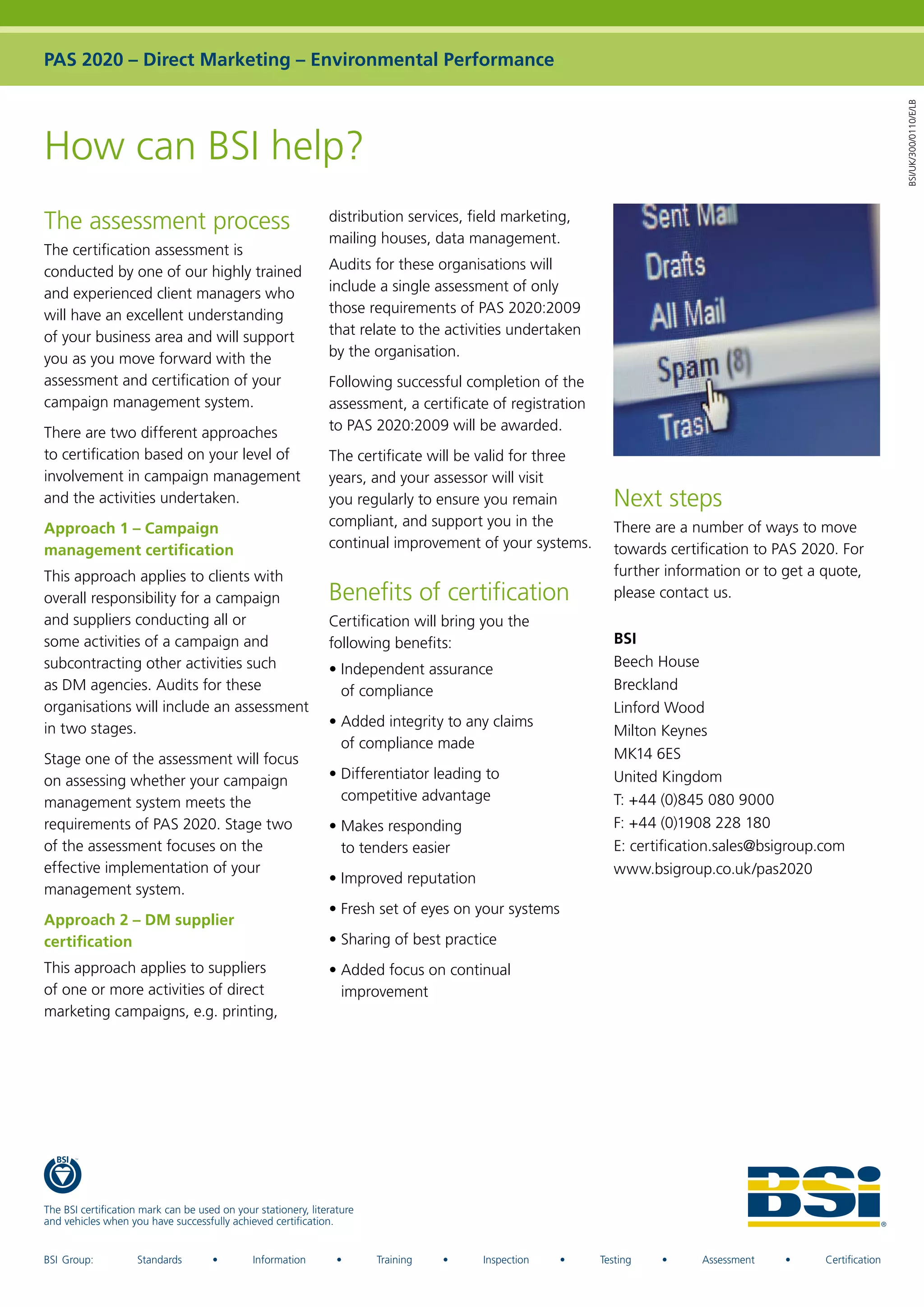 PAS 2020 Datasheet | PDF